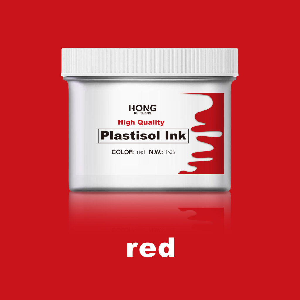 Screen Printing Red Plastisol Ink — CHJT-1203 - Screen Printing ...