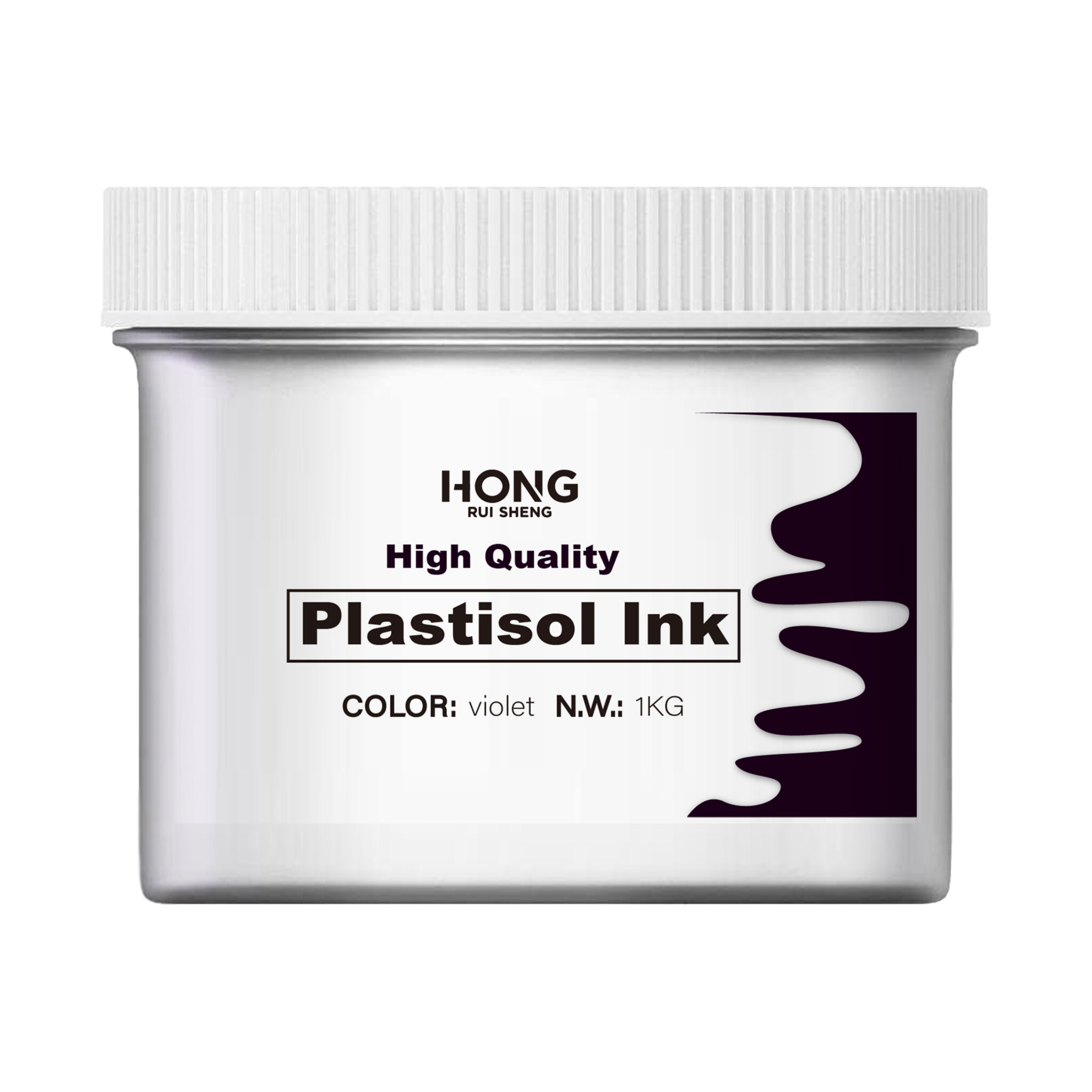 Screen Printing Violet Plastisol Ink — HF-1403 - Screen Printing ...
