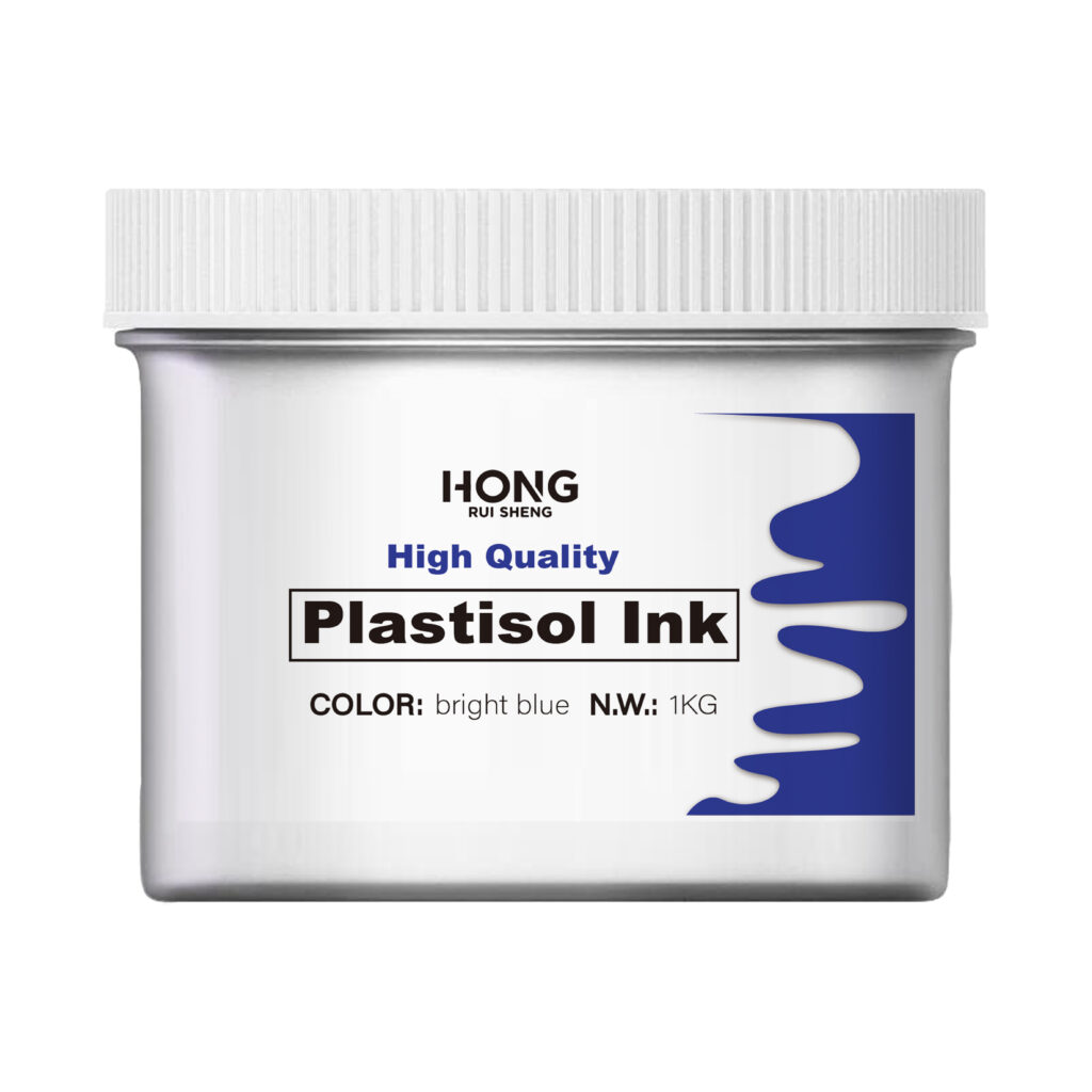 Screen Printing Bright Blue Plastisol Ink — HF-1404 - Screen Printing ...