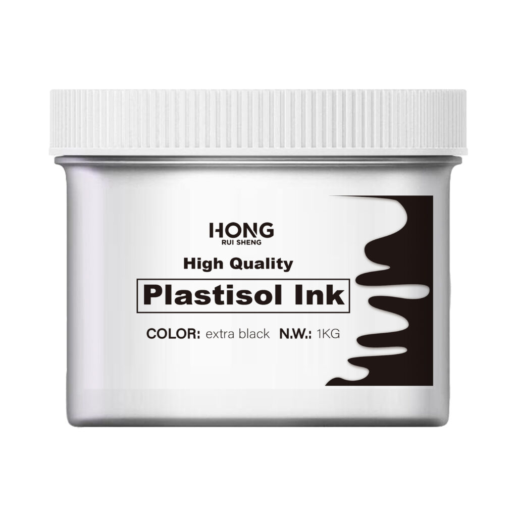 Screen Printing Extra Black Plastisol Ink — HF-1602 - Screen Printing ...