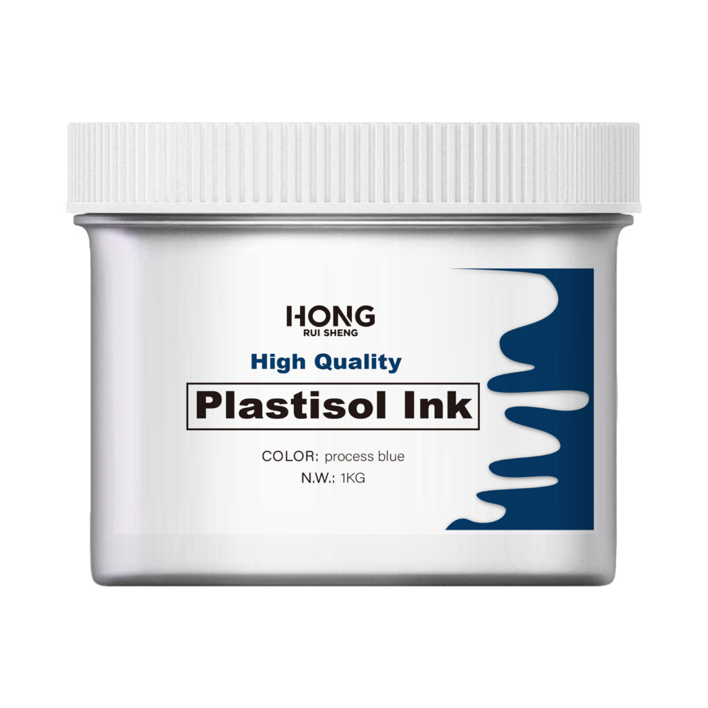 Screen Printing Process Blue Plastisol Ink — HF-1800B - Screen Printing ...