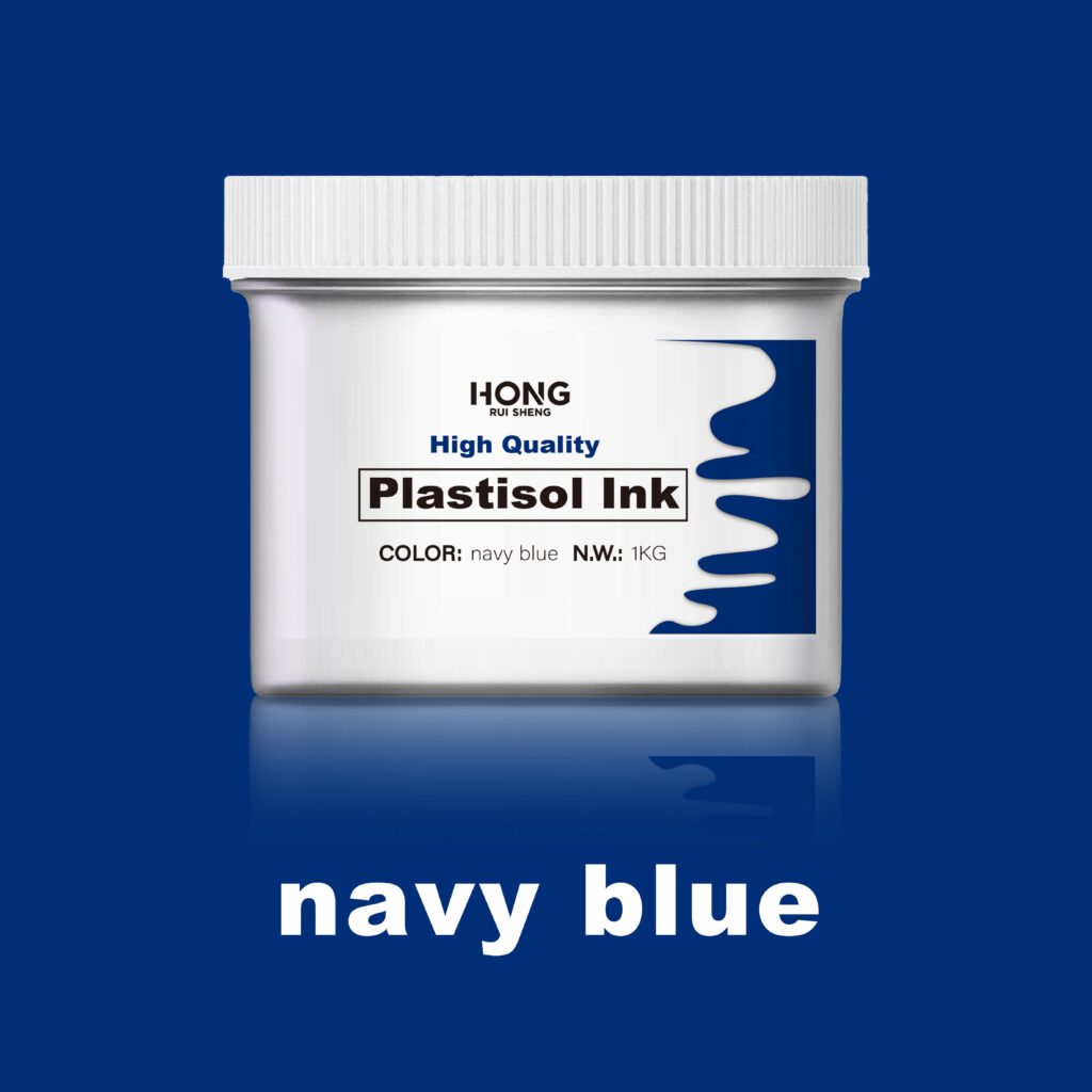 Screen Printing Navy Blue Plastisol Ink — CHJT-655C - Screen Printing ...