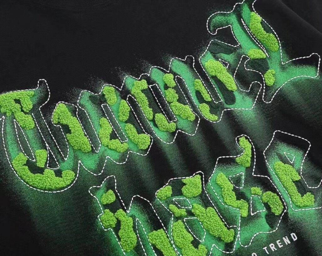 Why is plastisol neon green ink ideal for screen printing?