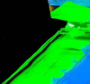 Why is plastisol neon green ink ideal for screen printing?