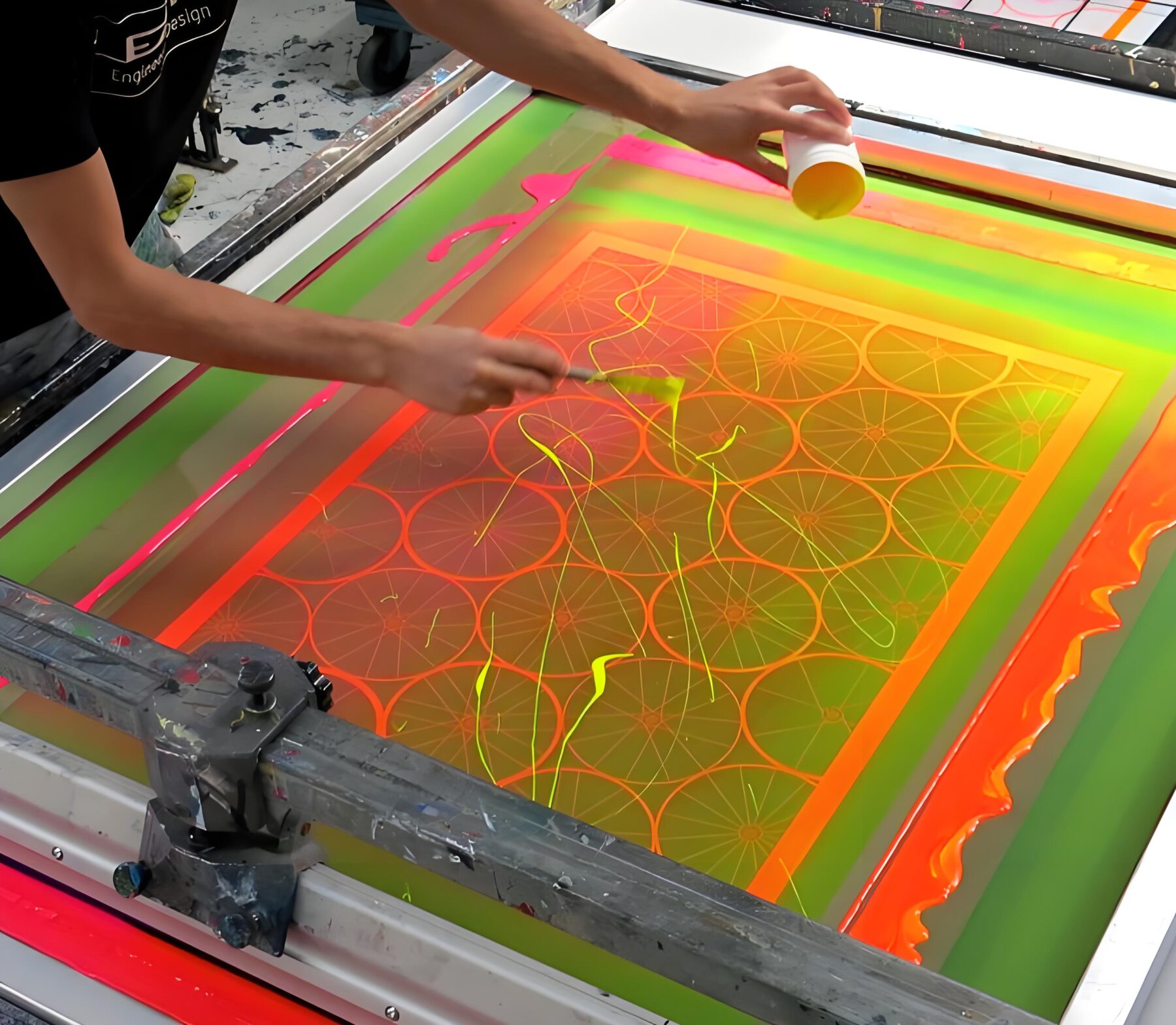 How to reduce plastisol ink